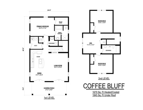 Coffee Bluff | Floor Plan